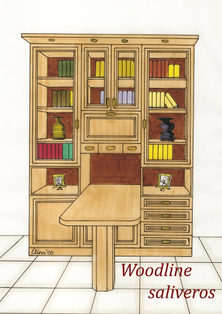 ΓΡΑΦΕΙΑ ΚΑΙ ΕΠΙΠΛΑ TV » Έπιπλα by Woodline Saliveros