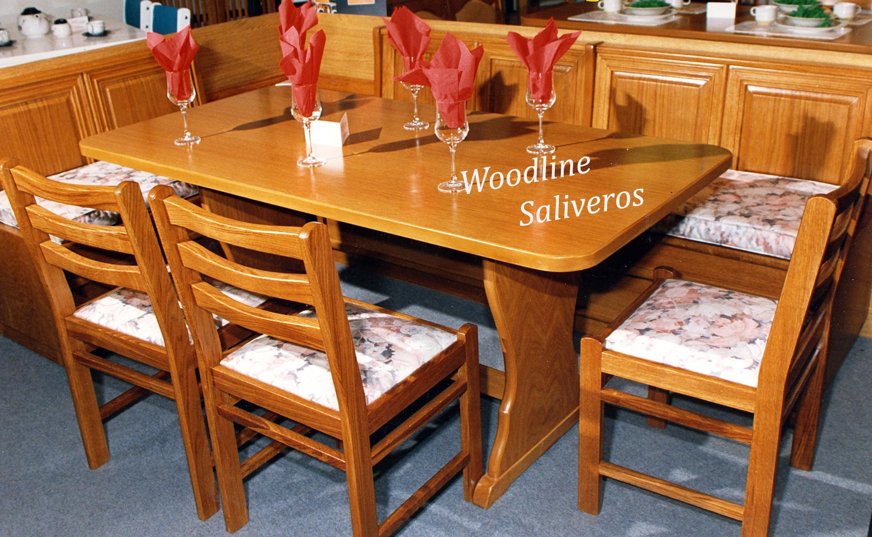 ΤΡΑΠΕΖΑΡΙΕΣ ΚΟΥΖΙΝΑΣ » Έπιπλα by Woodline Saliveros